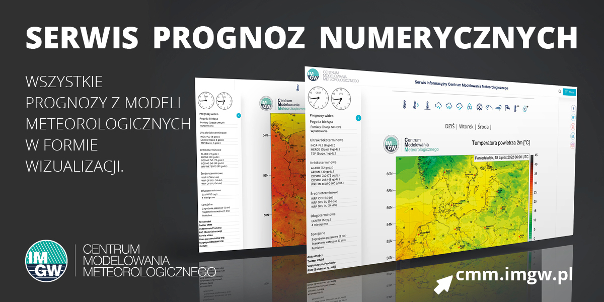 Wystartował nowy serwis prognoz numerycznych Centrum Modelowania ...